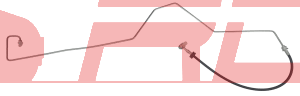 RDM Ricambi Front Right Brake Pipe Flexible + Rigid Aixam Ambition 2023 ...
